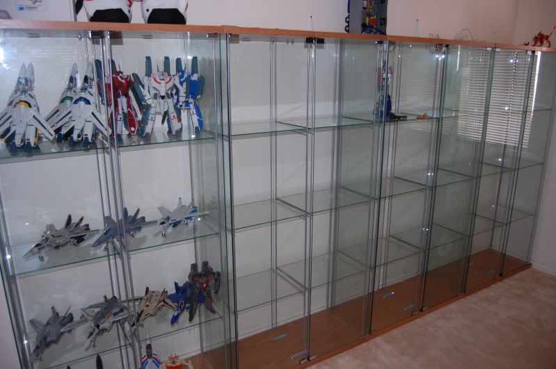 Custom Glass Display Case Using Ikea Detolfs Toys Macross World Forums
